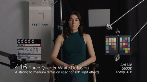 LEE 416 Three Quarter White Diffusion Lighting Gel | LEE Direct UK
