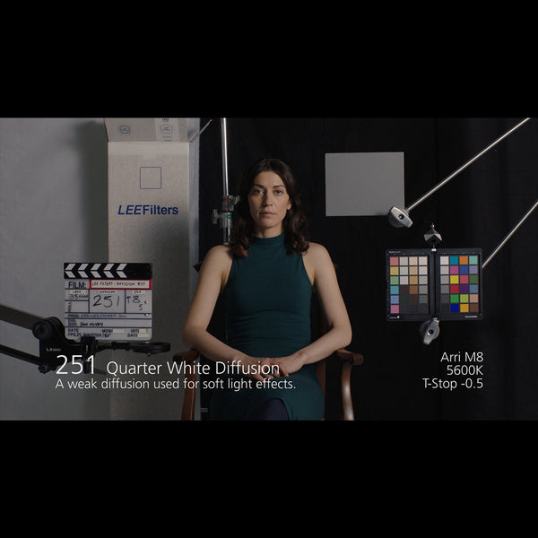 LEE 251 Quarter White Diffusion Lighting Gel | LEE Direct UK